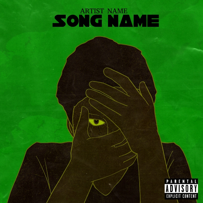 Illustration Album cover template | PosterMyWall