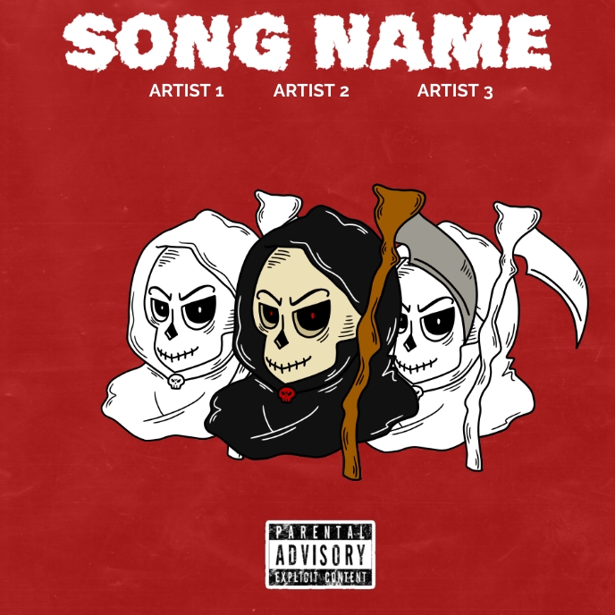 Illustration Album cover template | PosterMyWall