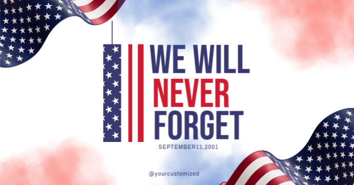 Illustrative 9/11 - Patriot Day Facebook Event Cover Template ...
