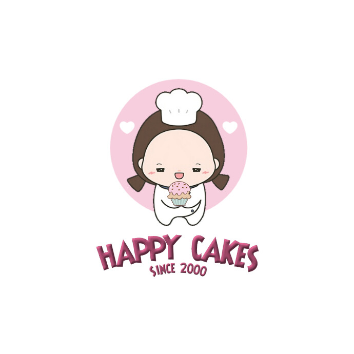 Illustrative and Joyful Cakes Logo Templates | PosterMyWall