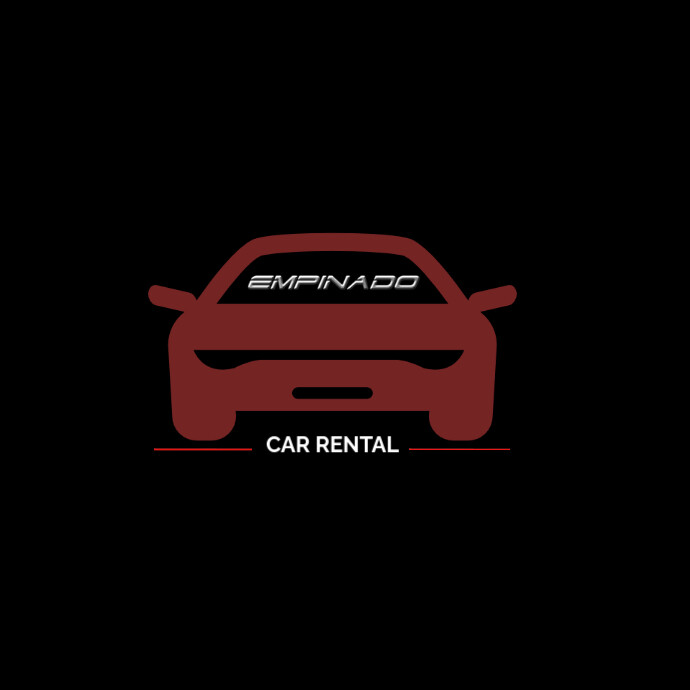 ILLUSTRATIVE AND MODERN CAR RENTAL LOGO Template | PosterMyWall