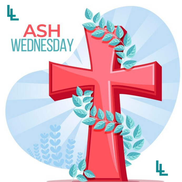 Illustrative Ash Wednesday Instagram Post Template | PosterMyWall