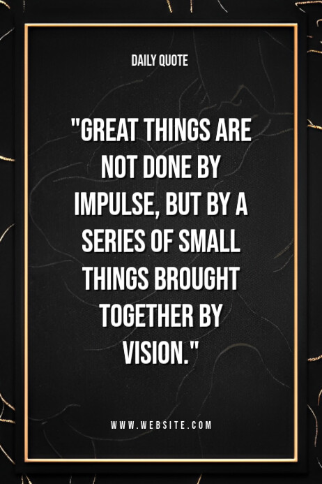 Copy of Illustrative Black Background Typography Inspirational Quote ...