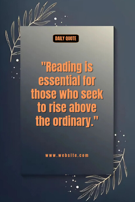 Illustrative Black Background Typography Inspirational Quote Poster ...