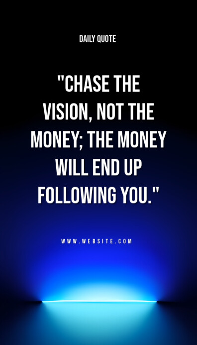 Copy of Illustrative Black Background Typography Inspirational Quote ...