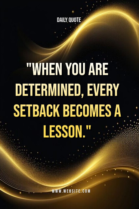 Illustrative Black Background Typography Inspirational Quote Poster ...