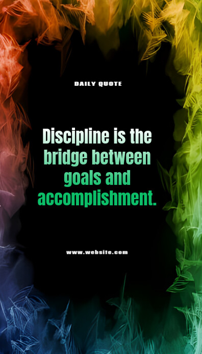 Copy of Illustrative Black Background Typography Inspirational Quote ...