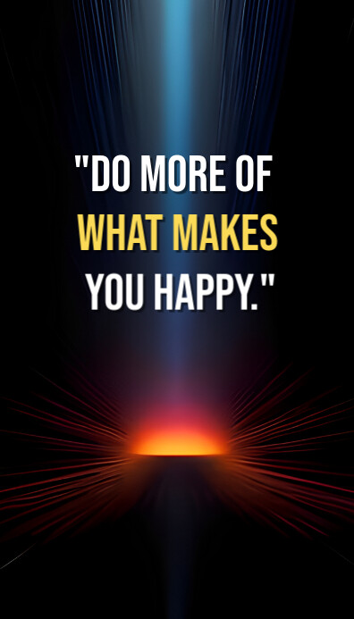 Copy of Illustrative Black Background Typography Inspirational Quote ...