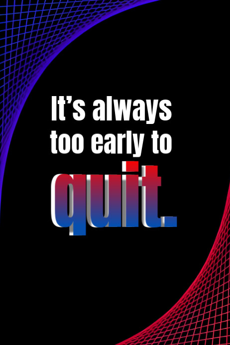 Copy of Illustrative Black Background Typography Inspirational Quote ...