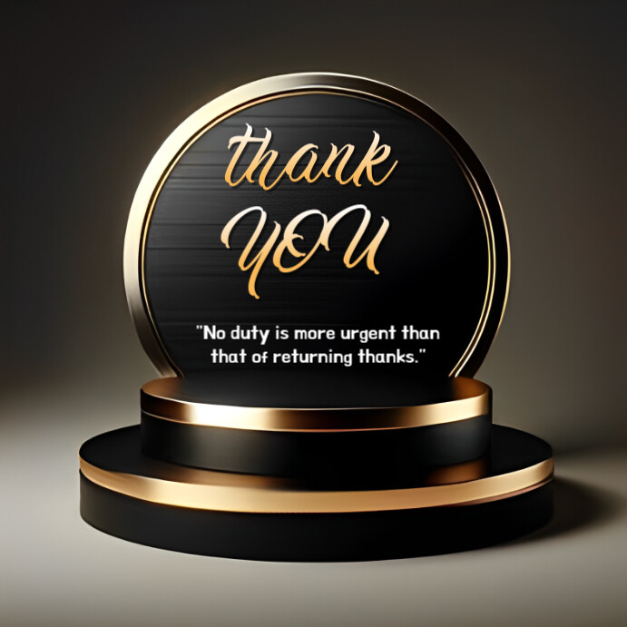 Thank You Message Instagram Ad Template | PosterMyWall