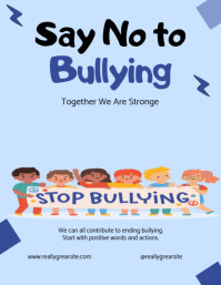 620+ Templat Poster Anti Bullying Gratis | PosterMyWall