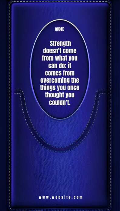 Illustrative Blue Background Typography Inspirational Quote Business ...