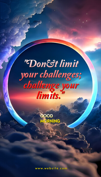 Illustrative Blue Background Typography Inspirational Quote Business ...