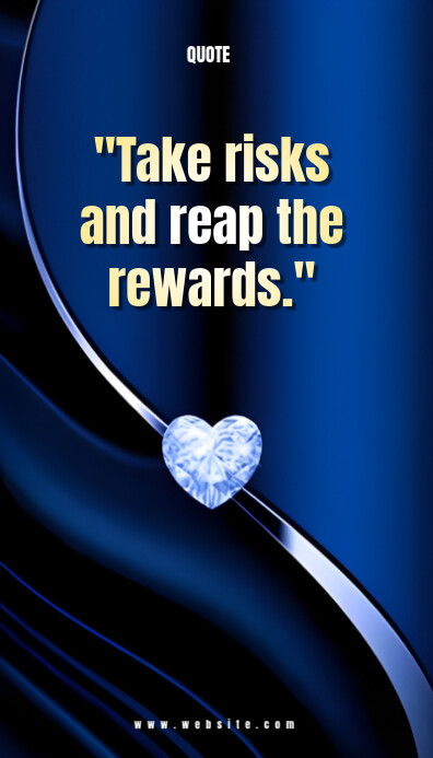 Copy of Illustrative Blue Background Typography Inspirational Quote ...