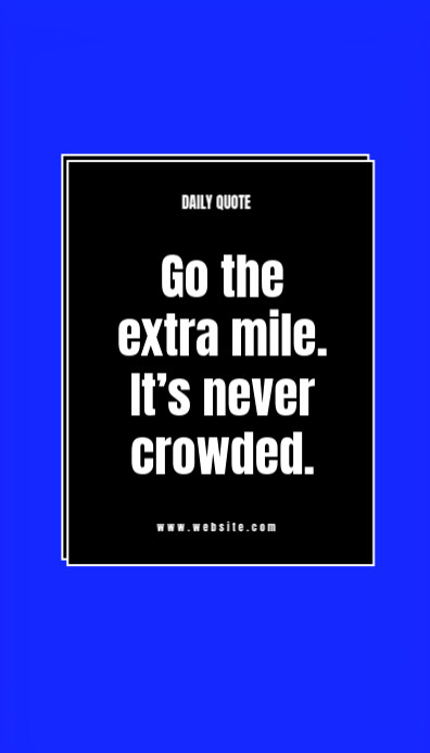 Illustrative Blue Background Typography Inspirational Quote Business ...