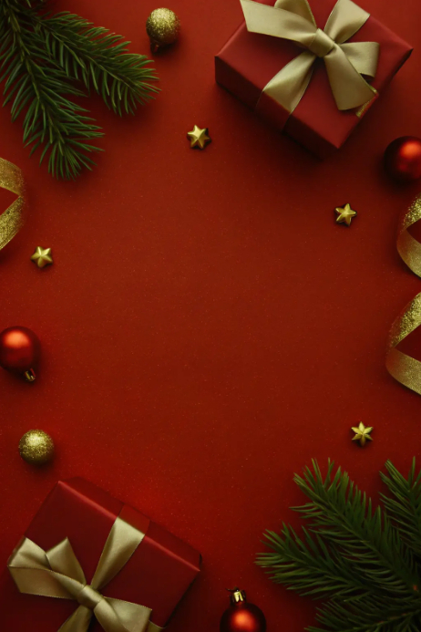 Plantilla de Illustrative Christmas Holiday Frame Poster | PosterMyWall