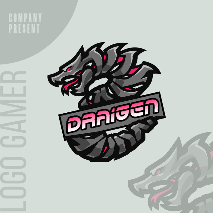 Copy of Illustrative Dragon Fire Animation Logo | PosterMyWall