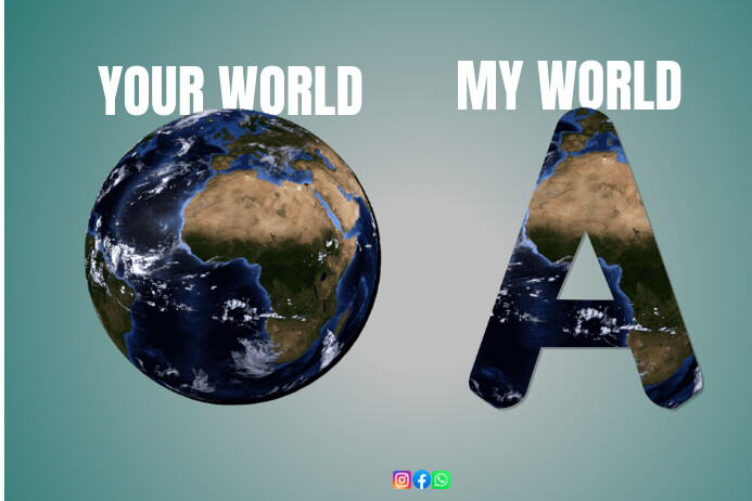 Copy of Illustrative Earth Poster | PosterMyWall