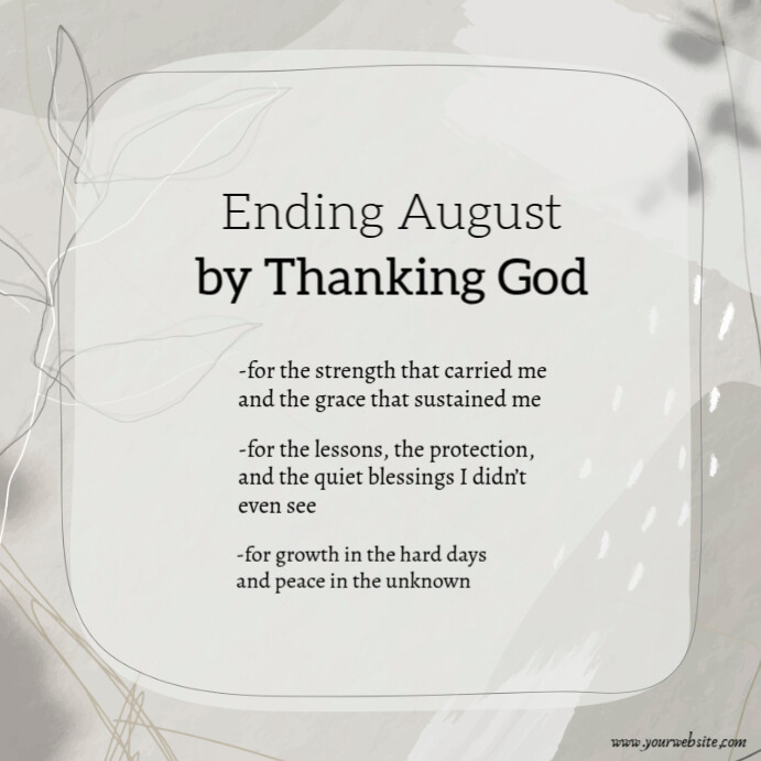 illustrative end of the month quotes ig post Template | PosterMyWall
