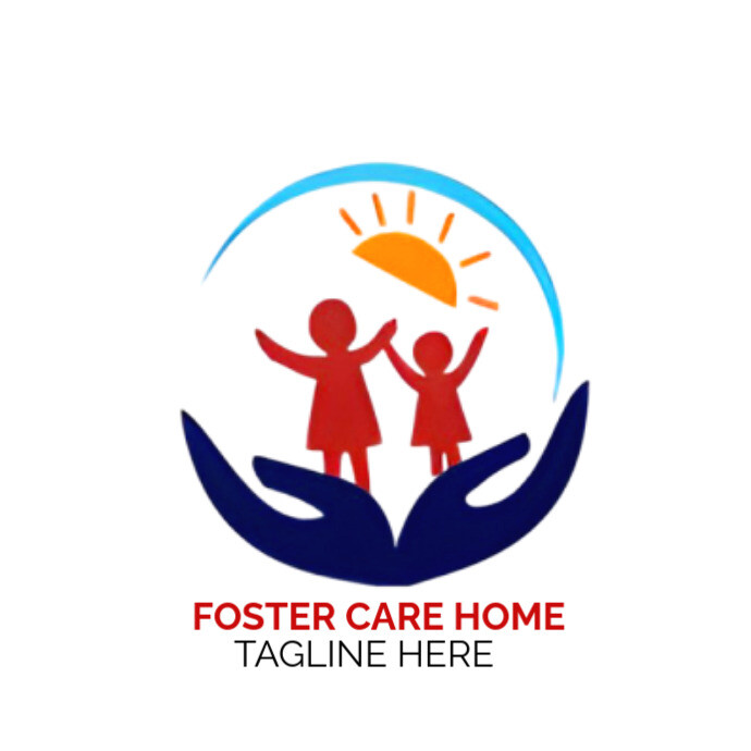 Illustrative Foster Care Logo Templat | PosterMyWall