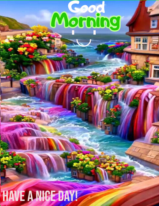 Copy of Illustrative Good Morning Flyer (us Letter) | PosterMyWall