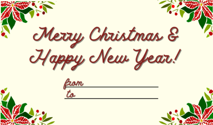 illustrative happy holidays tags Template | PosterMyWall