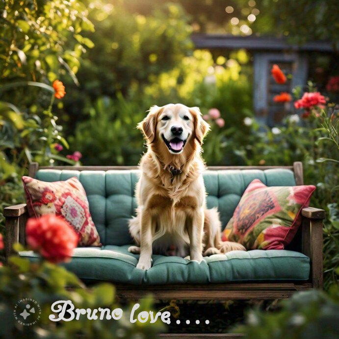 Illustrative Happy Home Spoil Dog Day Instag Template | PosterMyWall