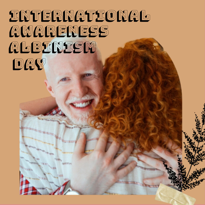 Illustrative International Awareness Albinism Template | PosterMyWall