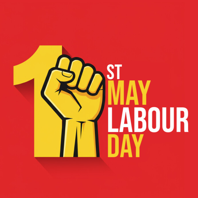 Illustrative International Workers' Day Instagram Post Template ...