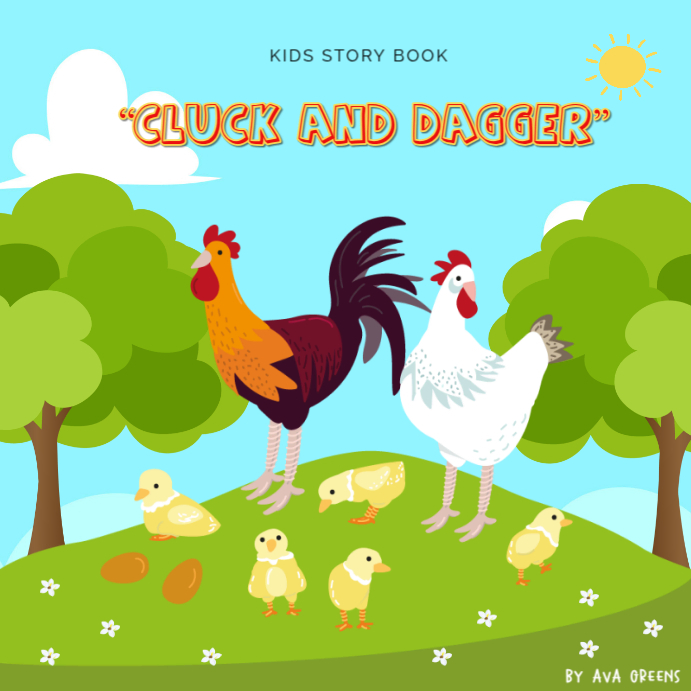 illustrative kids story book ig post Template | PosterMyWall