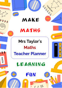 Teachers Planner Cover Page A4 Template | PosterMyWall