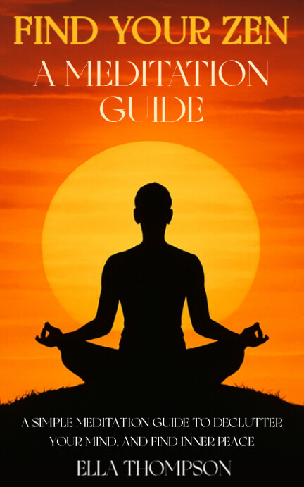Copy of Illustrative Meditation Ebook Kindle/book Covers | PosterMyWall