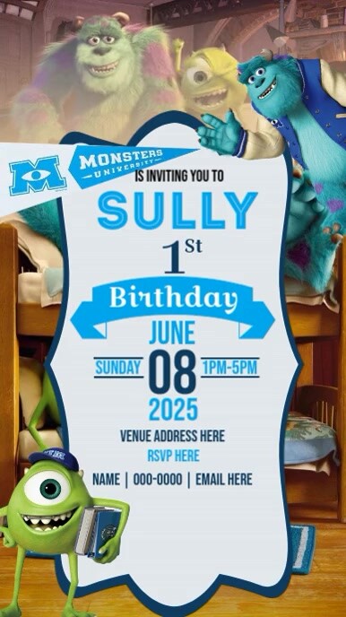 Copy of Illustrative Monster Instagram Reel | PosterMyWall