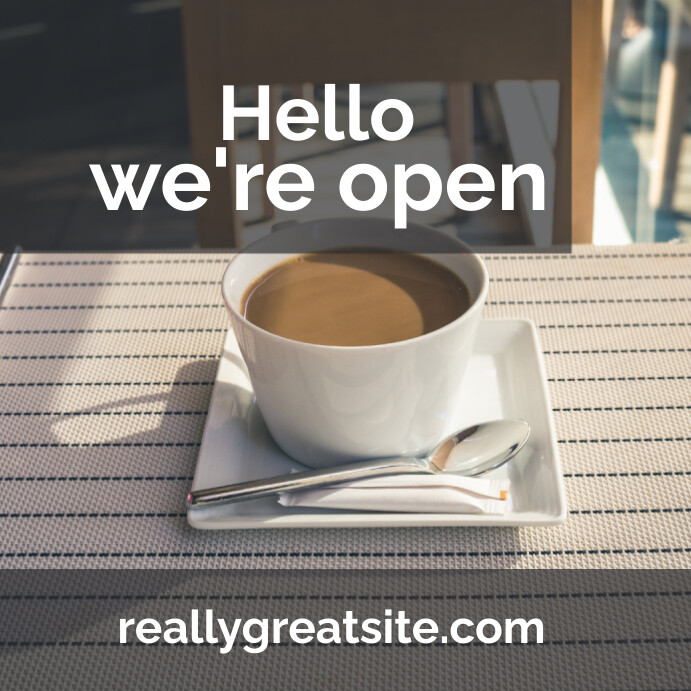 Copy of Illustrative Open Template Instagram Post | PosterMyWall