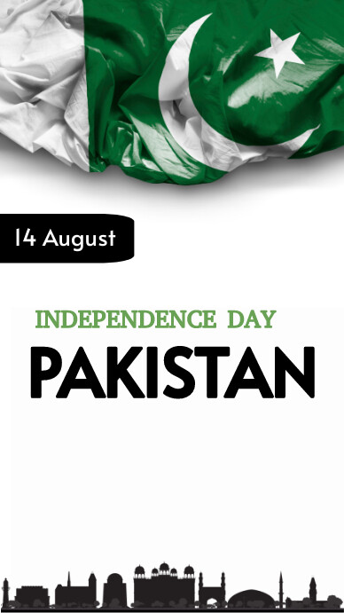 Illustrative Pakistan Instagram Story Template | PosterMyWall