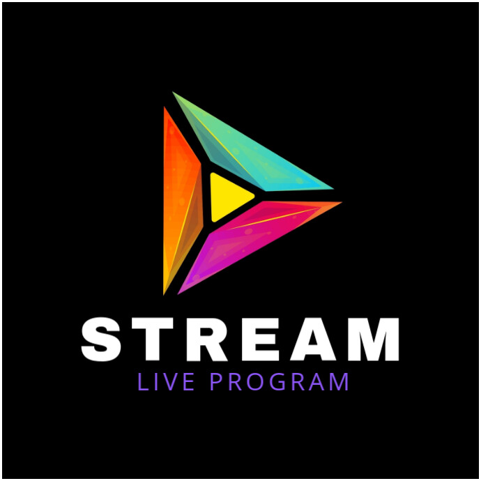 Copy of Illustrative Stream Studio Logo | PosterMyWall
