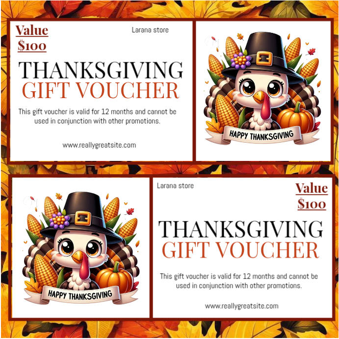 3.56K+ Free Gift Certificate Templates | PosterMyWall