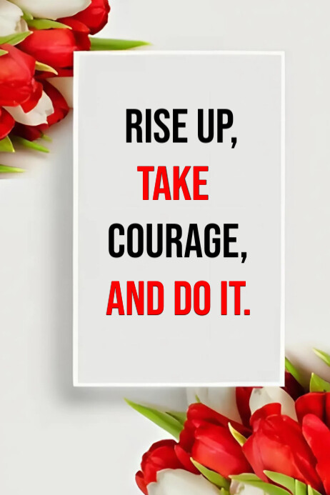 Copy of Illustrative White Background Typography Inspirational Quote ...