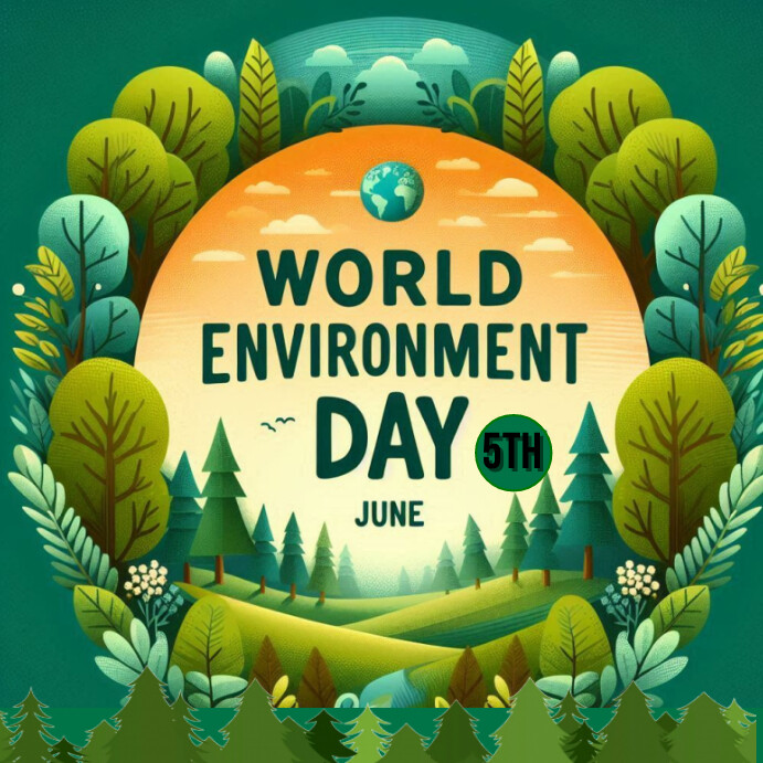 Illustrative World Environment Day Ins Instag Template | PosterMyWall