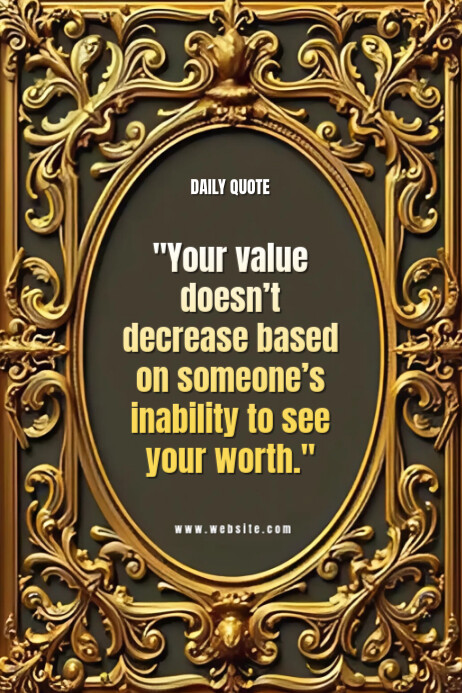 Illustrative Yellow Background Typography Inspirational Quote Poster ...
