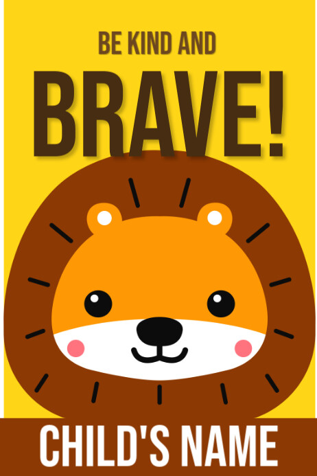 Plantilla de Ilustrativo Poster Infantiles Póster | PosterMyWall