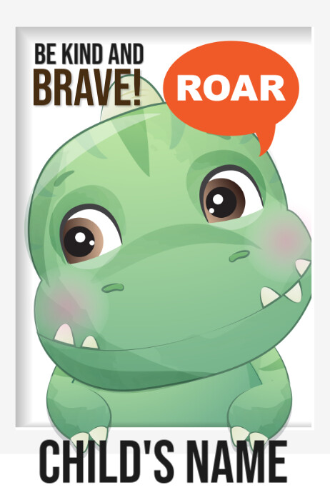 Ilustrativo Poster Infantiles Póster Modelo | PosterMyWall