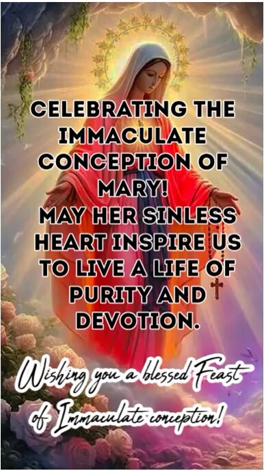 Immaculate conception Template | PosterMyWall