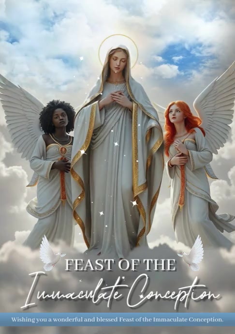 Immaculate Conception Template | PosterMyWall