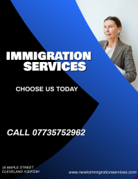 immigration Services Flyer Design Template | PosterMyWall