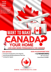 Immigration Ad Templates Canada | PosterMyWall