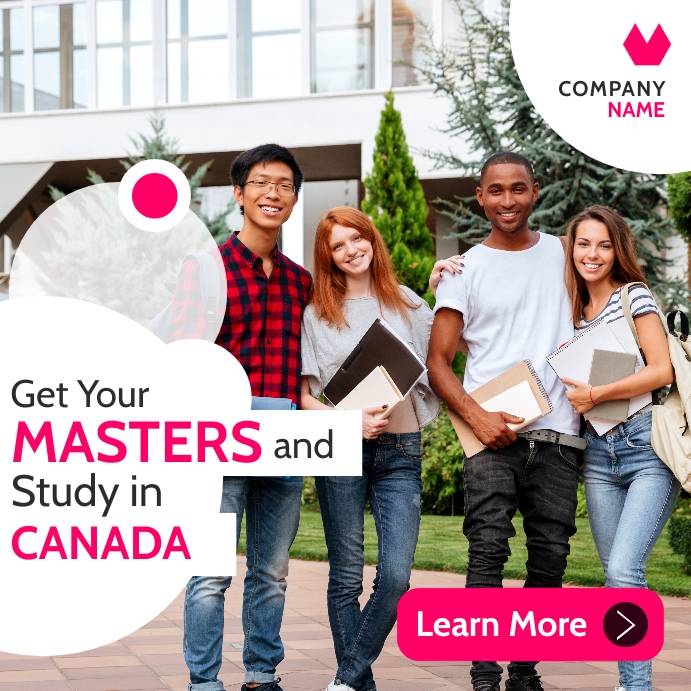 immigration and studies instagram post banner Template | PosterMyWall