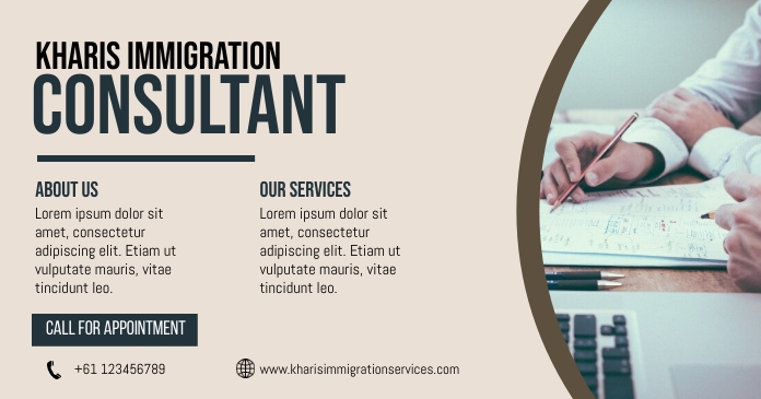 Immigration Consultation Template | PosterMyWall