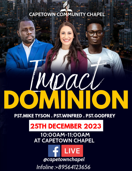 impact dominion flyer template (2) | PosterMyWall