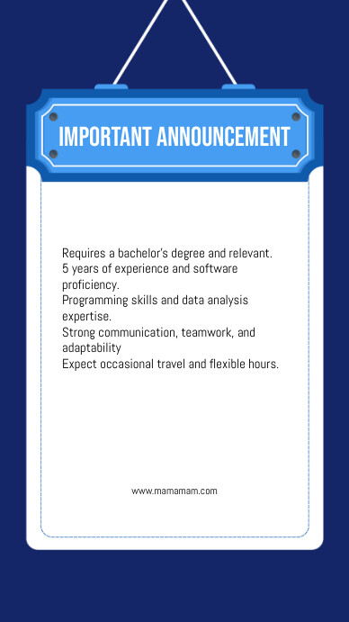 important announcement Templat | PosterMyWall